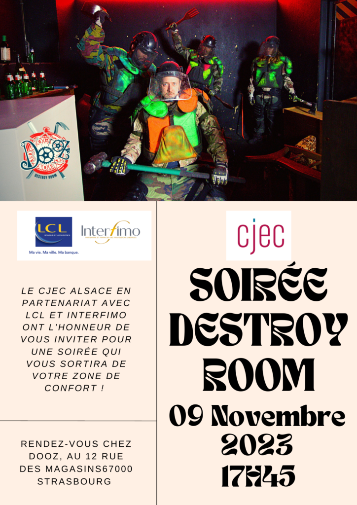CJEC DestroyRoom - En partenariat avec LCL Interfimo - CJEC