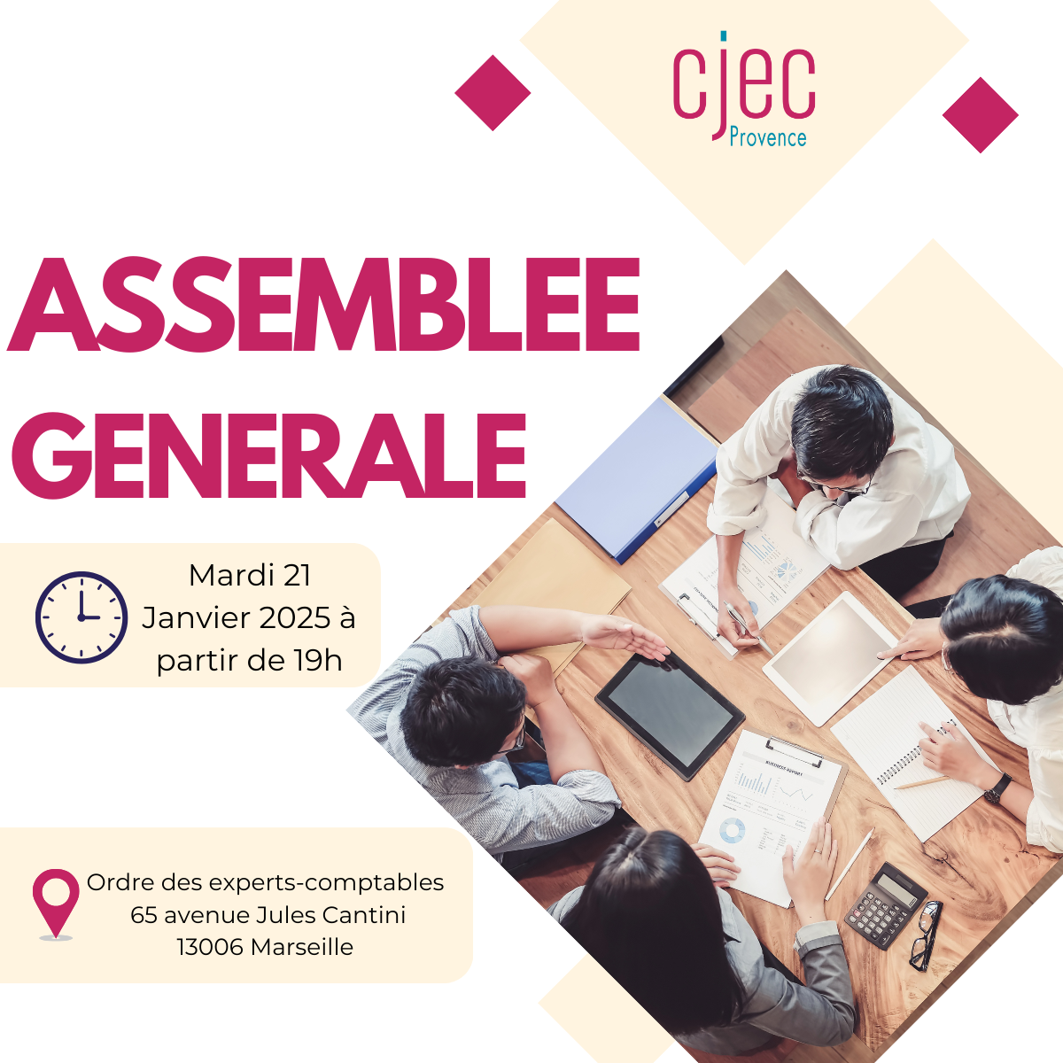 Assemblée Générale 2025 - CJEC