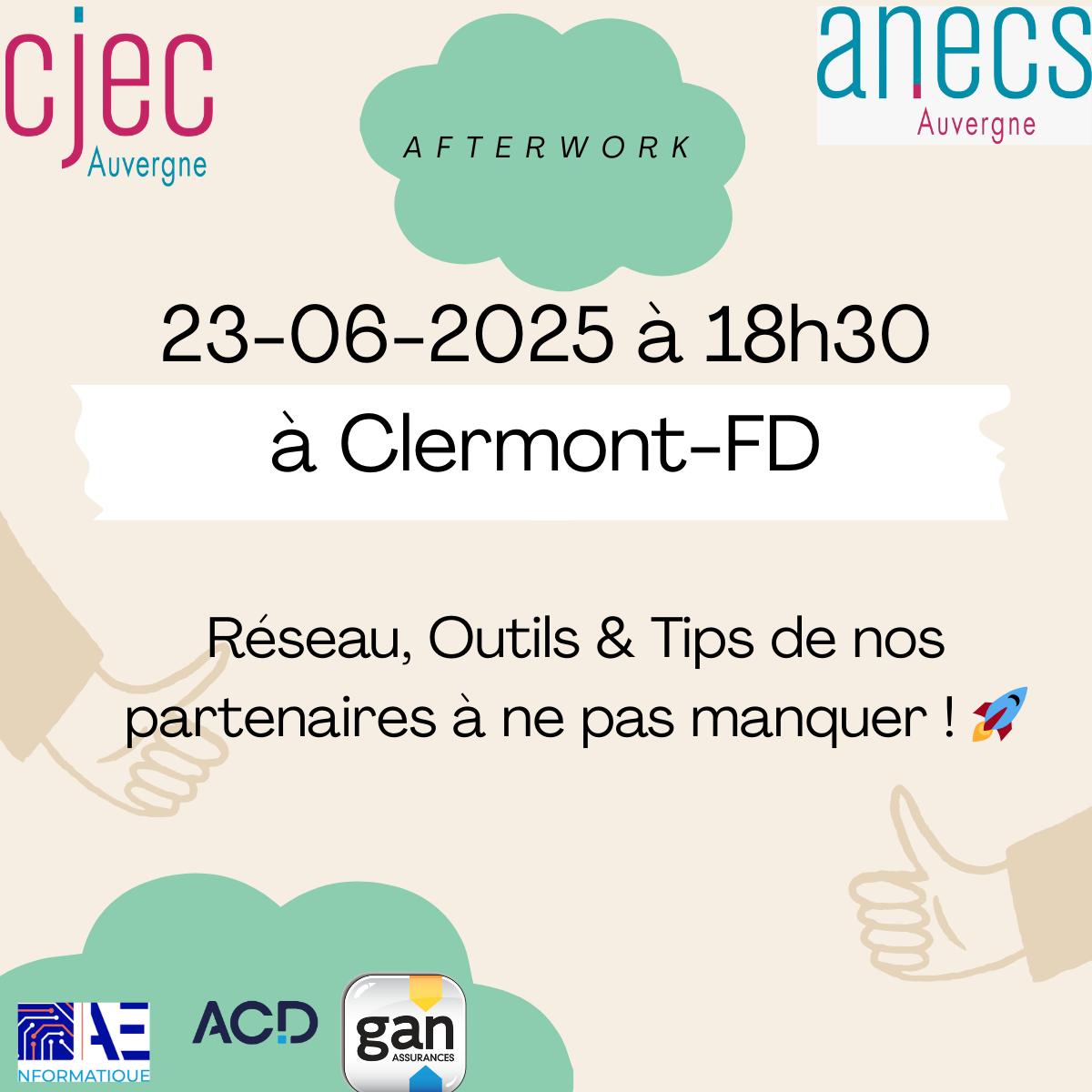 Afterwork Pro du Chiffre : Tips de nos partenaires - CJEC