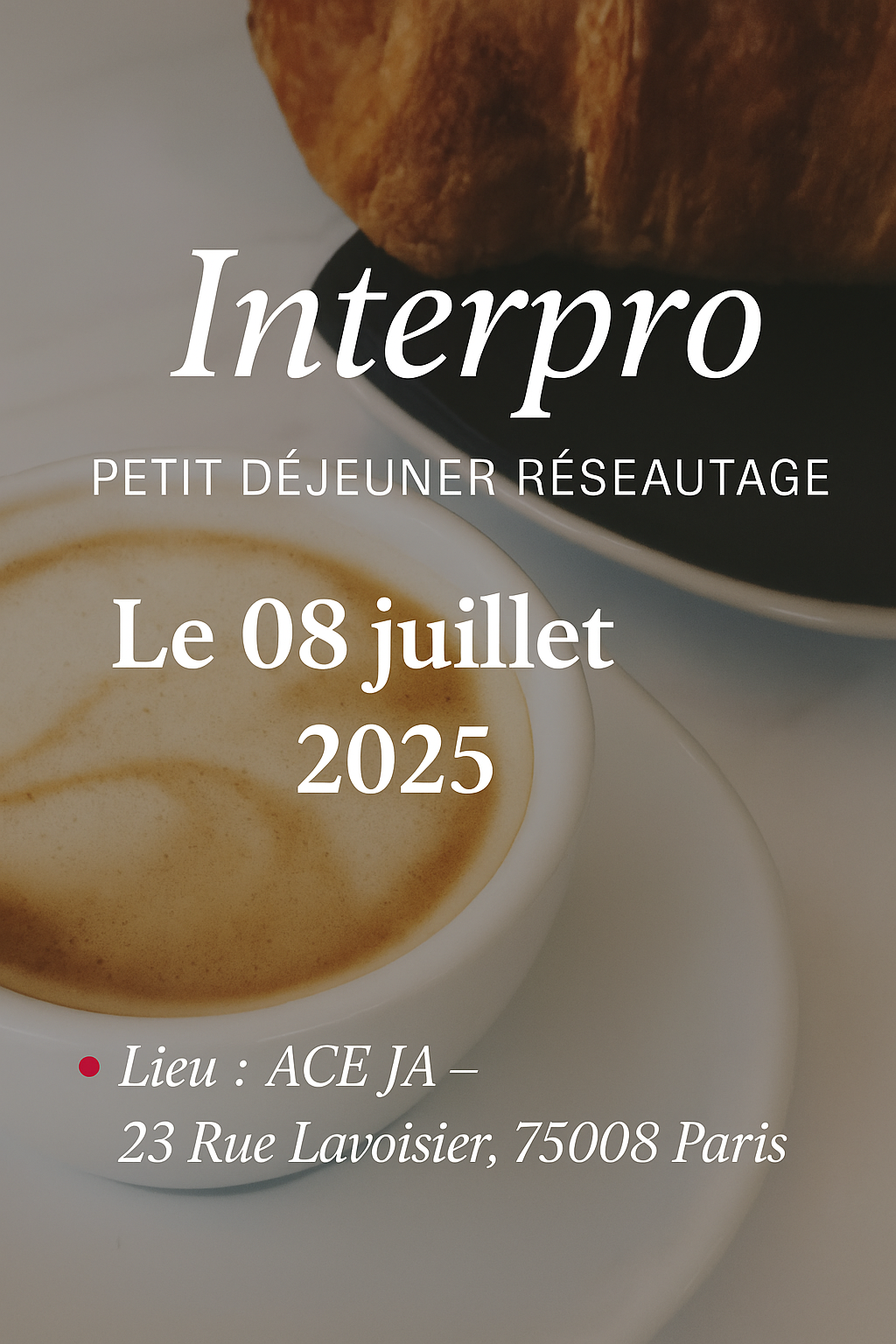 Petit déjeuner interpro - CJEC